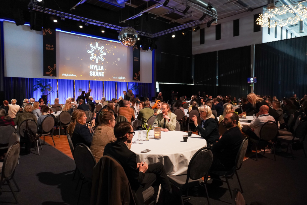 Besöks- och evenemangsnäringen möttes på Eleda Stadion för att hylla ...